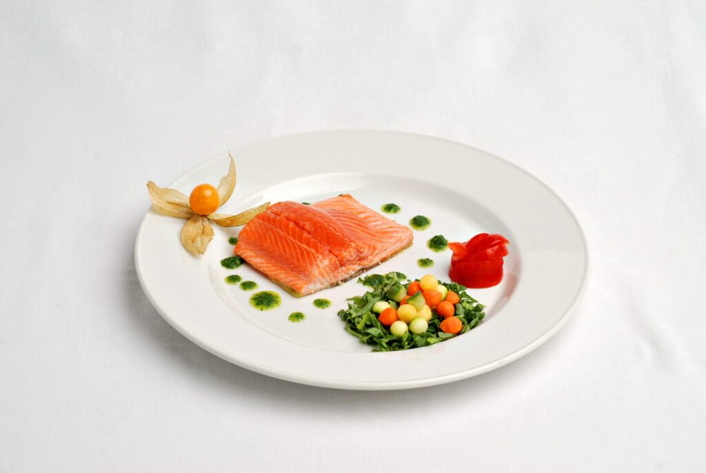Brook trout fillet with parsley butter - Fourchette bleue par Exploramer